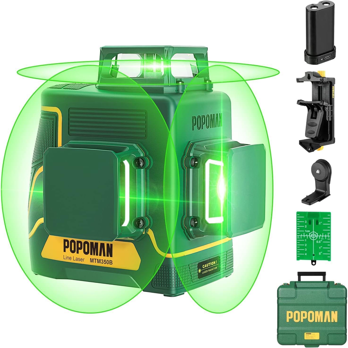 POPOMAN laser with cross line, 3x360° 45 m () - Price at ezon.com