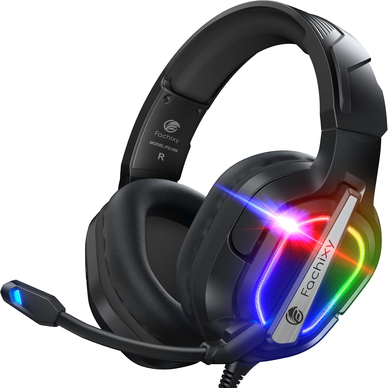 Fachixy Gaming Headphones with Noise Cancelling and Stereo Microphone 15€