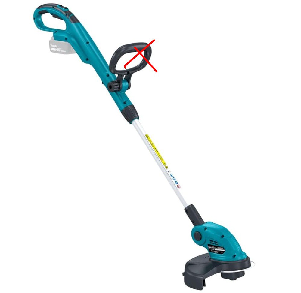 Makita DUR181Z cordless grass trimmer (18 V, without battery, without ...